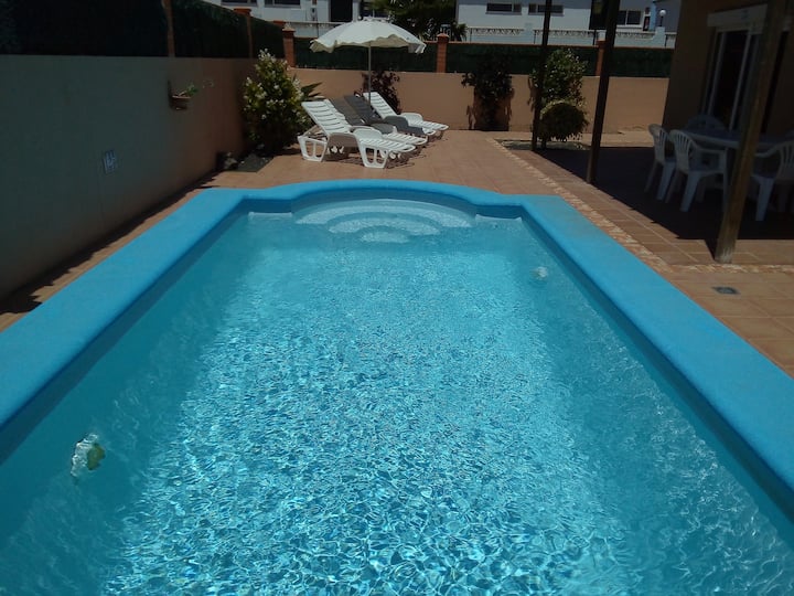 Villaflo-lovely Villa Private Pool Wi-fi Corralejo - Corralejo