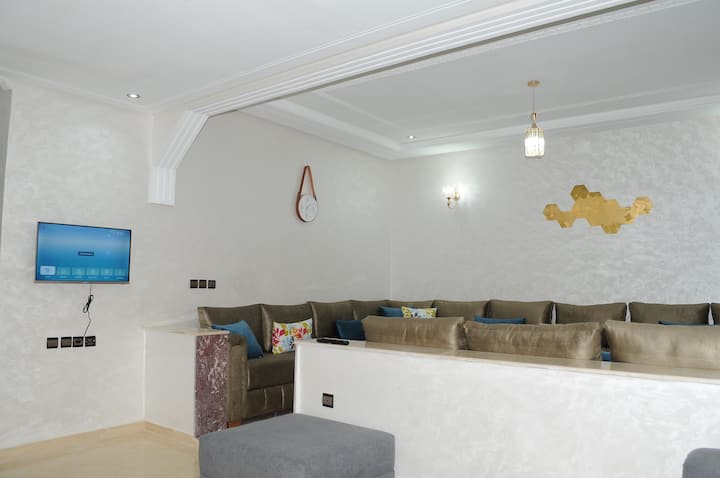 Appartement Spacieux 3 Chambres - Fes