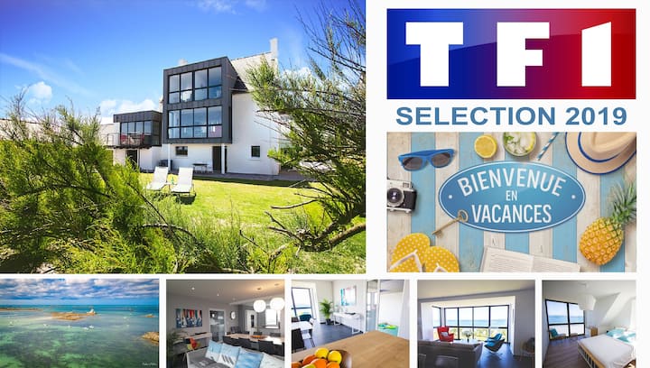 Villa De Luxe 5* Vue Panoramique Mer Piscine 28° - Roscoff