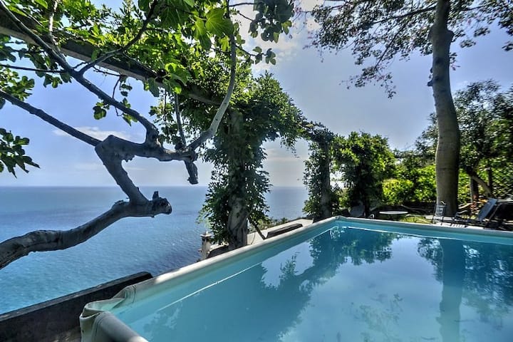 Sea-view Villa In Praiano - Private Pool - Positano