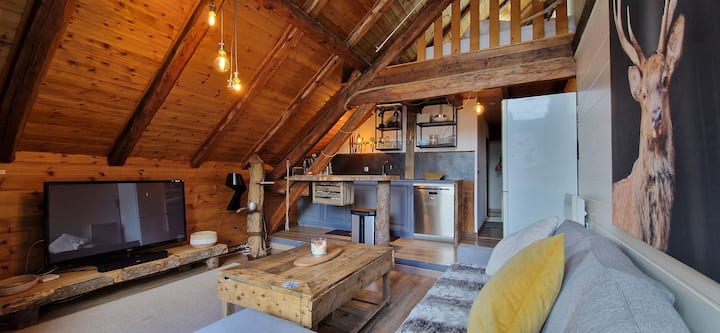 Coquet T2 Mezzanine-4 Personnes - Le Monêtier-les-Bains