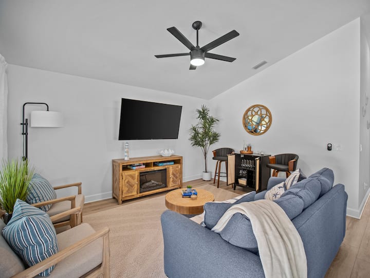 The Cabana Coastal Charm 10 Min To Old Town - St. Augustine, FL
