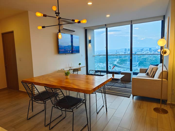 Hermoso Departamento Con Increible Vista En Qro - Santiago de Querétaro