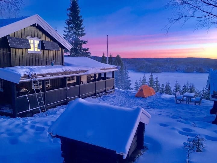 Ski In & Ski Out. Ingen Naboer. - Jevnaker