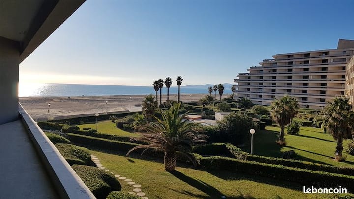 Face Mer 6 Pers Parking Privatif - Canet-en-Roussillon