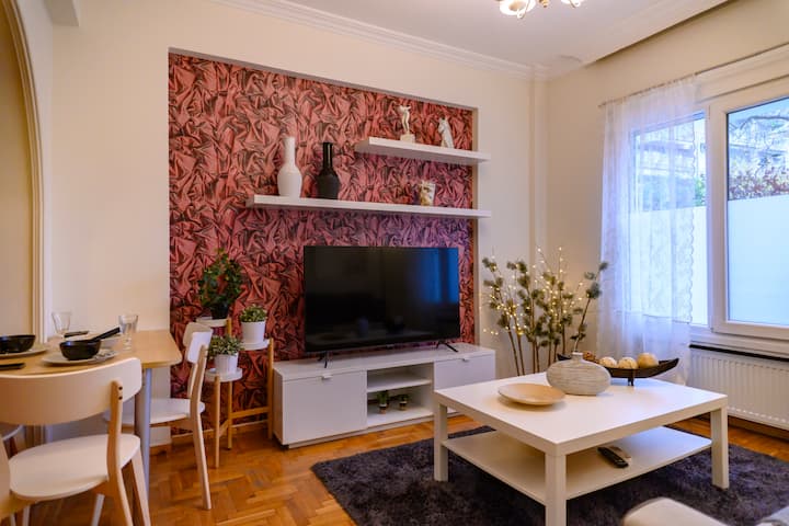 Cosy And Deluxe White Tower 1 Bedroom Flat - Thessaloniki