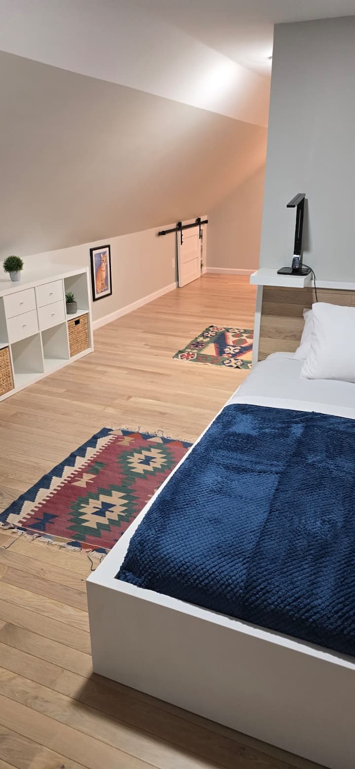 Cozy Attic Room With King Bed - Troy, MI