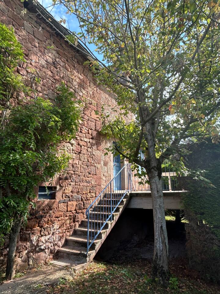 Nauviale : La Maison Bleue ! - Conques