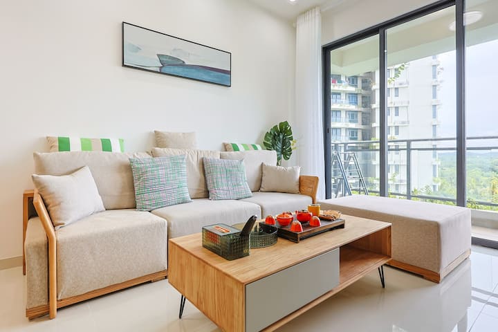 Free Wifi 48㎡ 温馨度假屋@蚂蚁民宿 - Kukup