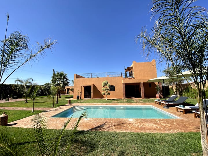 Villa Dar Mazaheer Piscine Privée, Pied De L’atlas - Marruecos