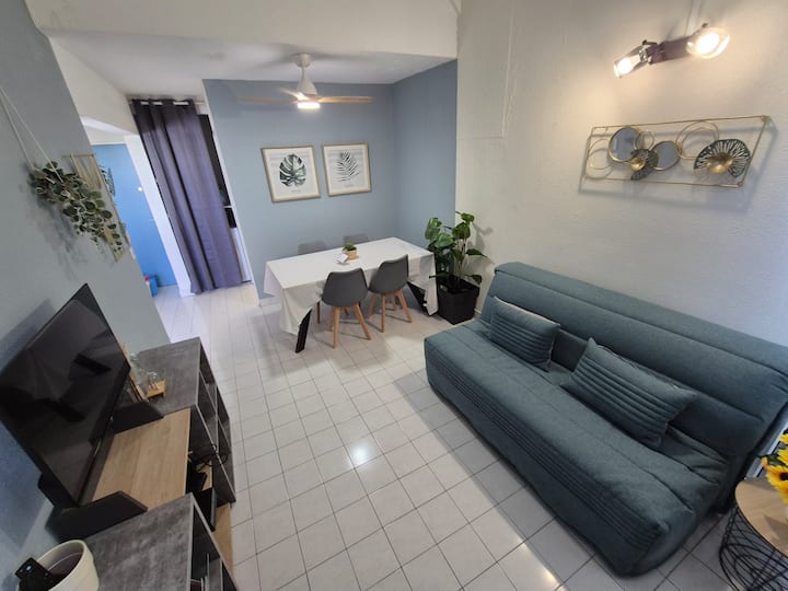 Coeur Citadin 4pers Centre Ville - Saint-Denis