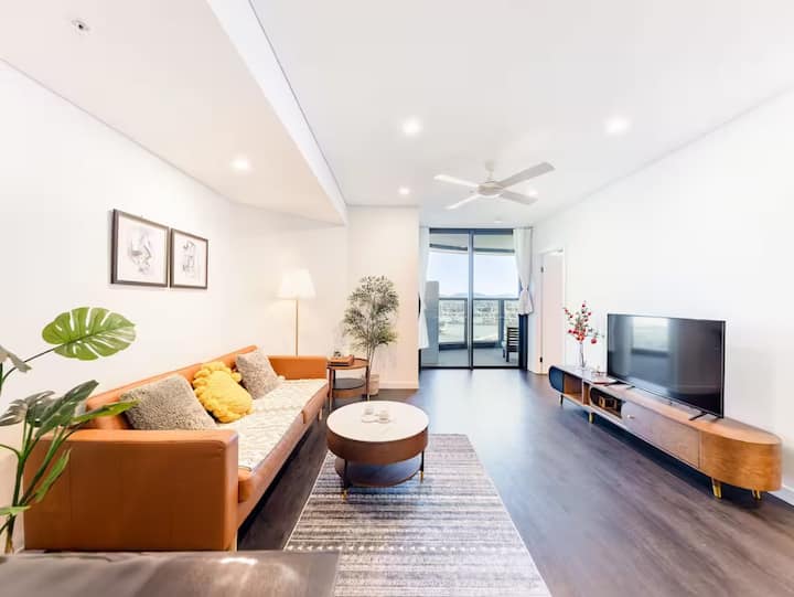 Riverfront 2bedroom Apt In Brisbane City W/parking - Brisbane