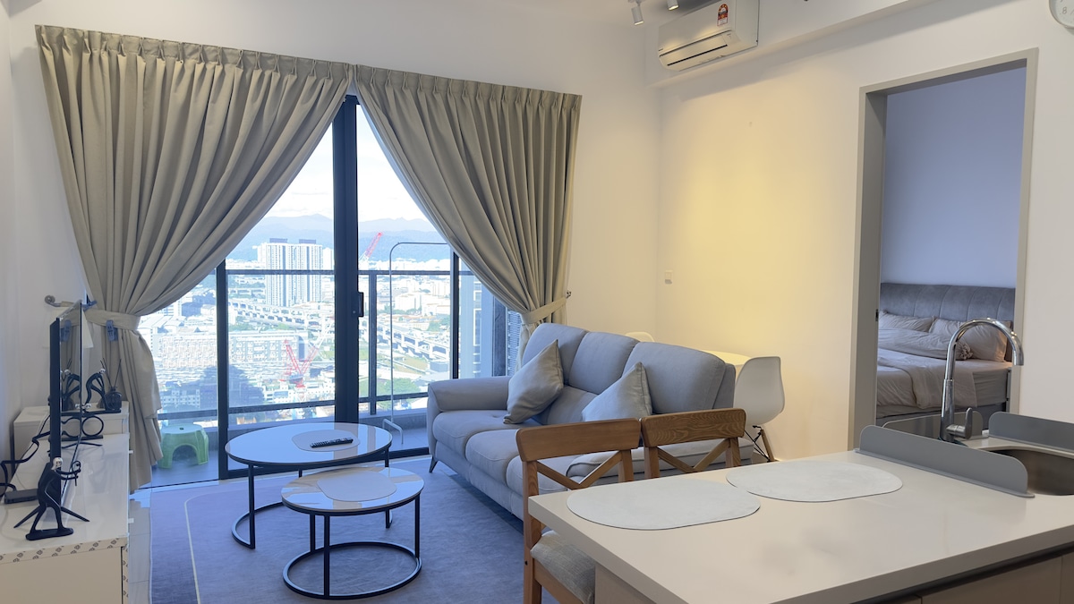 Cozy 1BR klcc view apartment with balcony Trion@KL - Apartments for ...