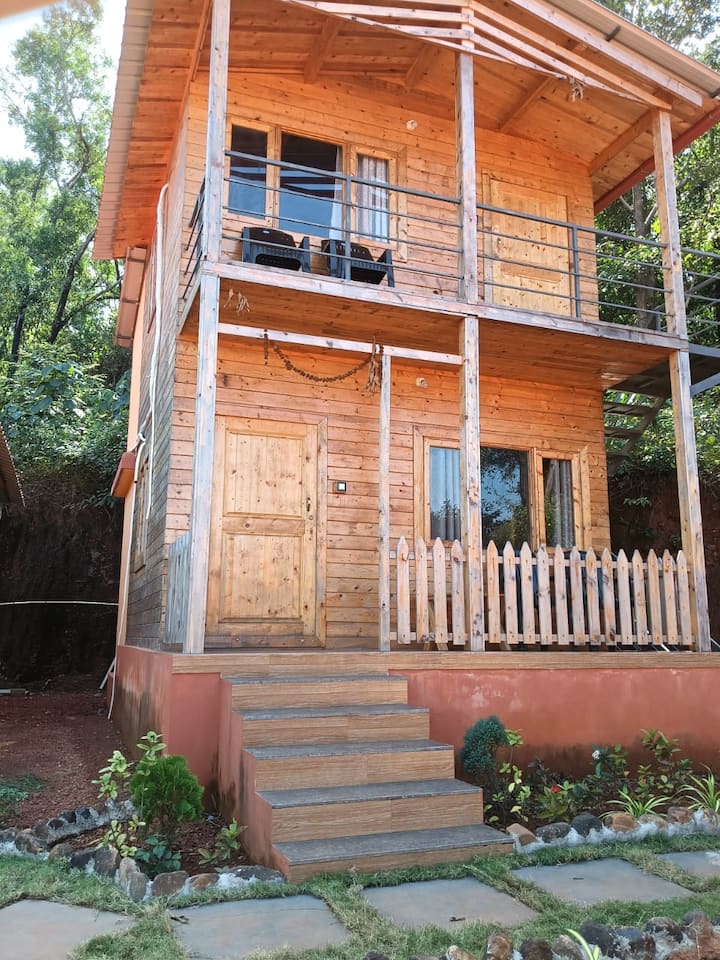 Pine Wood Upper & Lower Non Ac Room - Gokarna