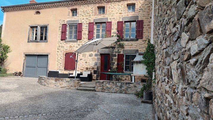 Maison Lavaudieu 8-9 Personnes - Brioude