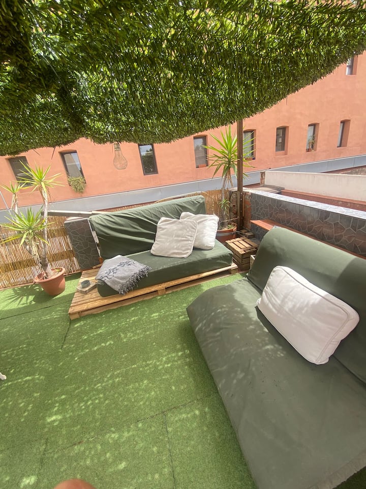 Loft, Terrace Stay On Beach, City Centre For 2 - Barcelona