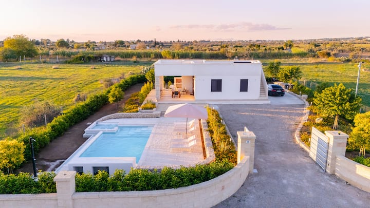 Villa Coline Con Piscina Privata - Alezio