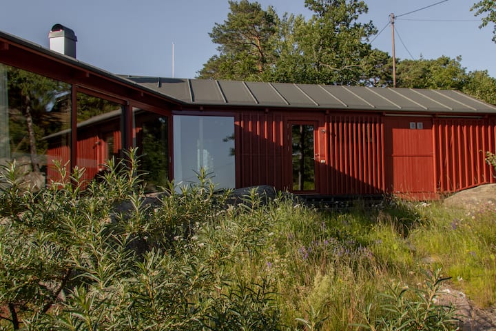 Arkitekttegnet Hytte Ved Lyngør - Gjeving