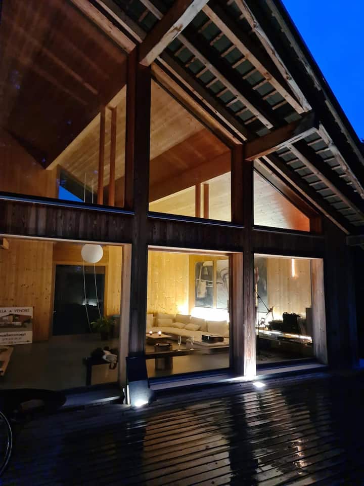 Grand Chalet D'architecte - Divonne-les-Bains