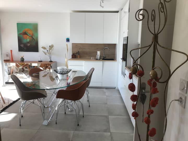 Grand Appartement Climatisé Avec Jardin Et Piscine - Bormes-les-Mimosas