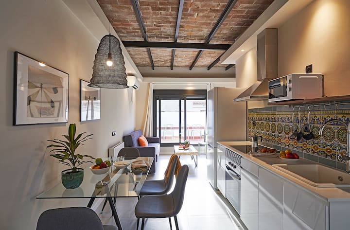 2br Flat With Terrace - Eixample - L'Hospitalet de Llobregat