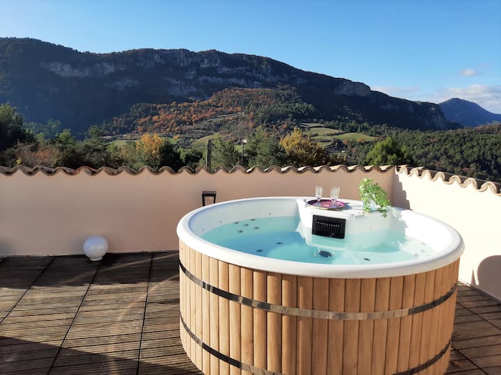 Mas En Drome Provençale En Pleine Nature Avec Spa - Nyons