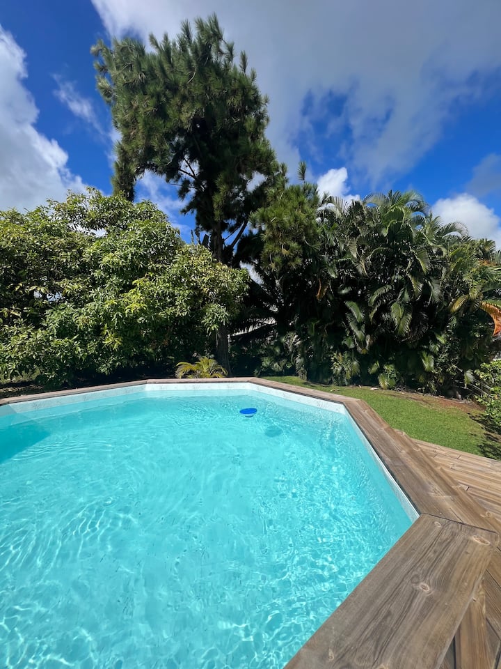 Villa Hibiscus Avec Piscine Et Jacuzzi - Martinica