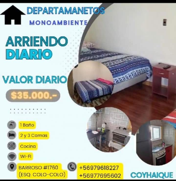 Departamento Mono-ambiente - Coyhaique