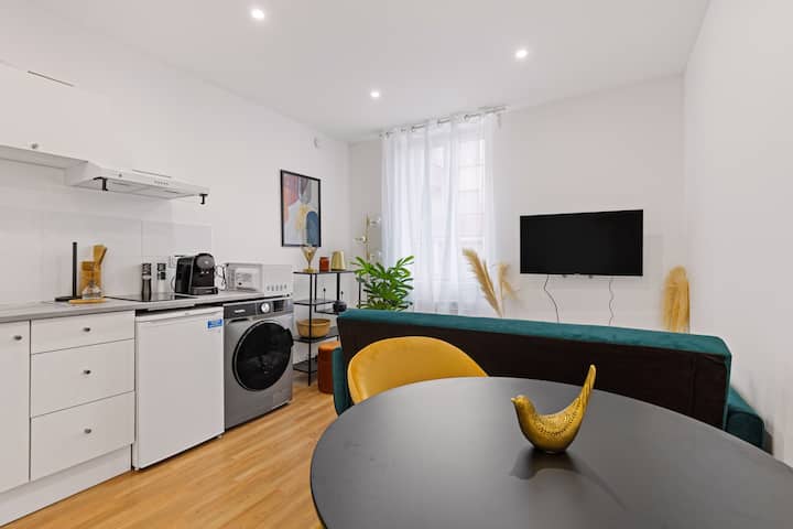 T2 Cosy - Stationnement Gratuit - Bourg-en-Bresse