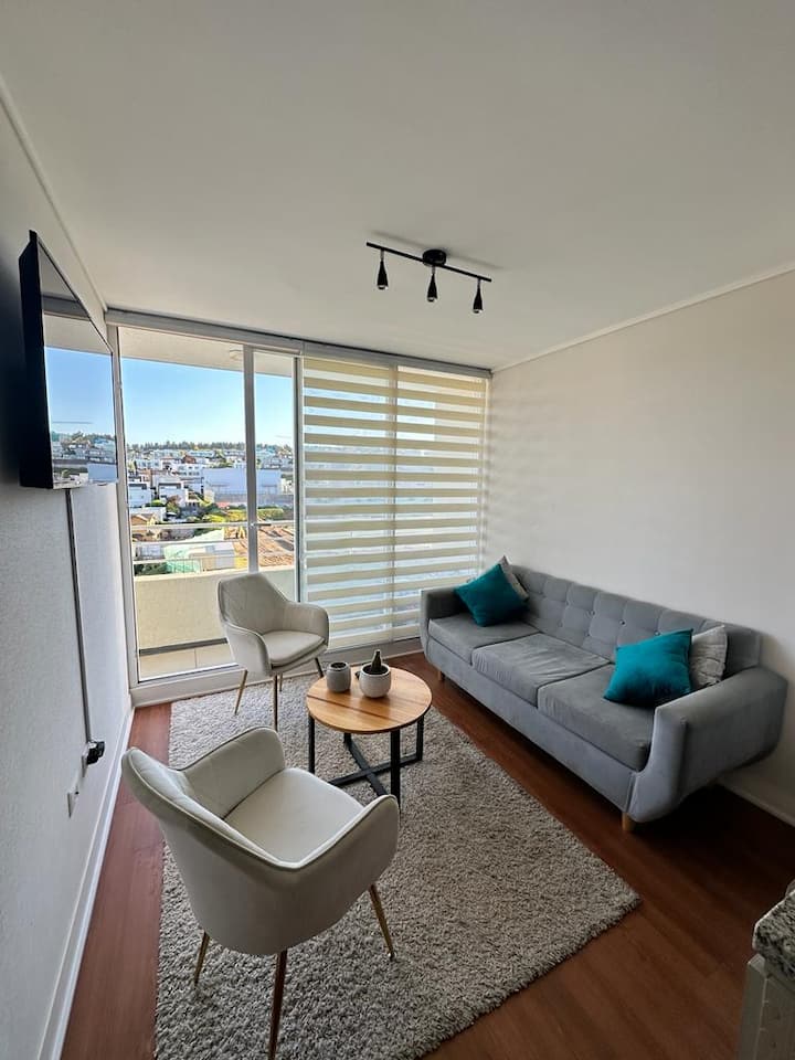 Conveniente Departamento Concón. - Concón