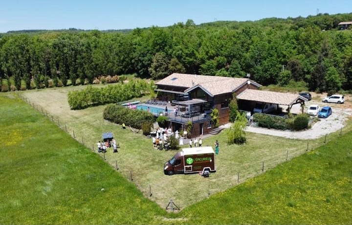Agradable Casa Contemporánea En El Corazón Del Campo. - Castelnaudary