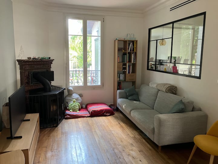 Maison 3 Chambres Avec Jardin Et Bureau - Maisons-Laffitte