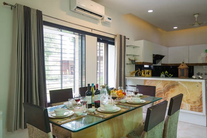 2bhk Villa With W/ Lawn, Bbq & Bonfire In Shivpuri - Shivpuri