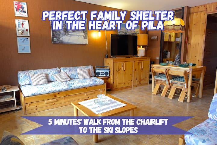 Chalet Familial à Pila, Confort Et Plaisir - Cogne