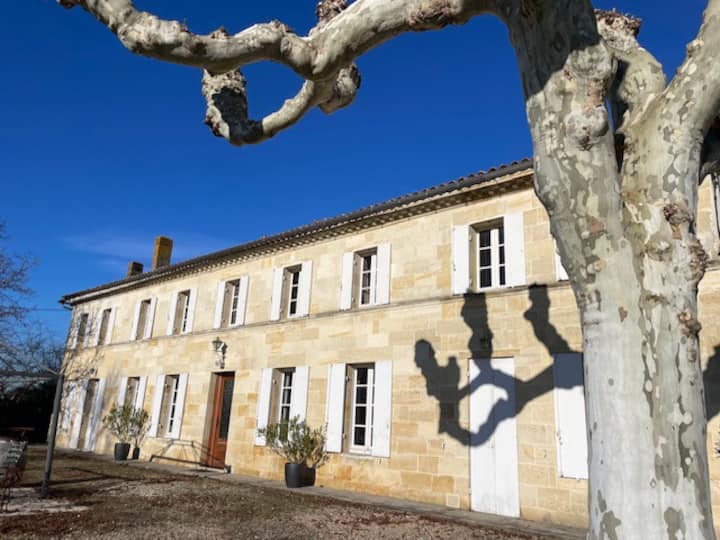 Charmante Demeure En Pierre - Libourne