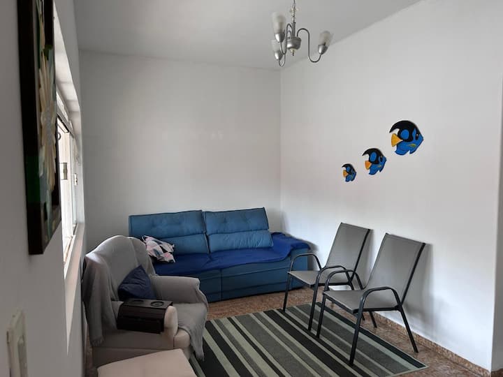 Casa Agradável E Confortável A 80m Praia - Caraguatatuba