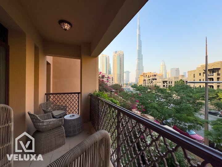 Veluxa -Heritage 3 Bed Burj View - دبي