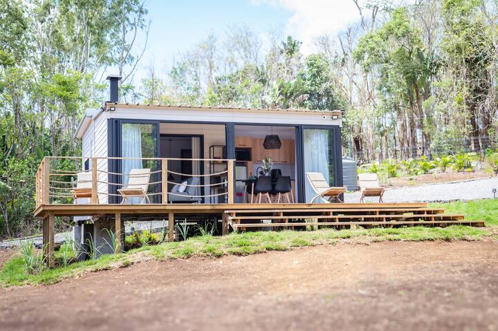 Romantic Private Cabin, Fireplace & A/c - Chamarel - Maurice