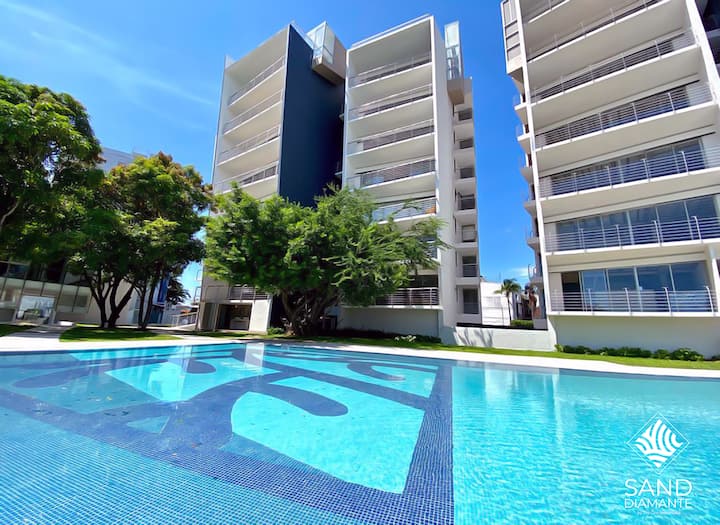Vive Acapulco! Departamento En Sand Diamante - Acapulco