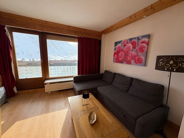 42 M2 (6 Pers.)
Ski-in / Ski-out 
Skis Aux Pied - Tignes