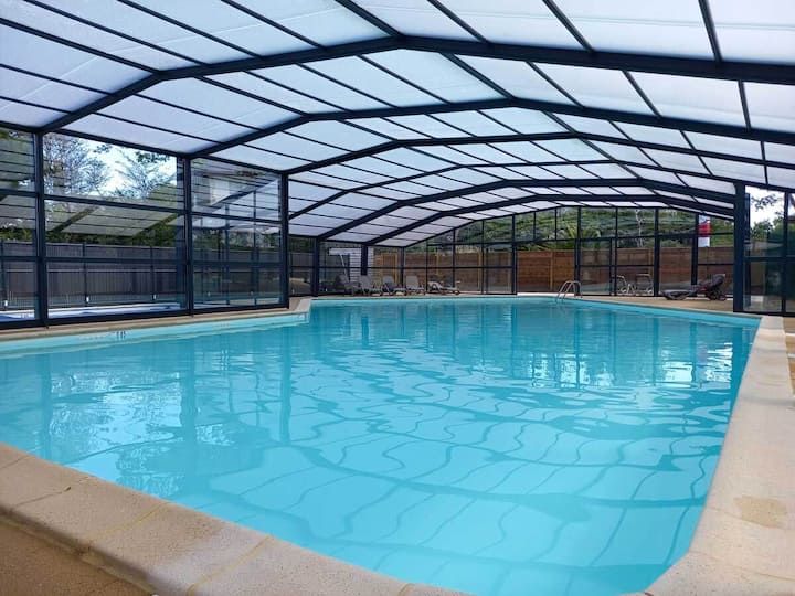 Mobil Home Beg Meil 300m Plage Piscine Wifi - Fouesnant