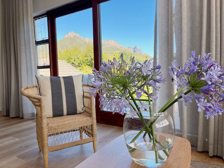 Winelands Mountain View Flat - Stellenbosch