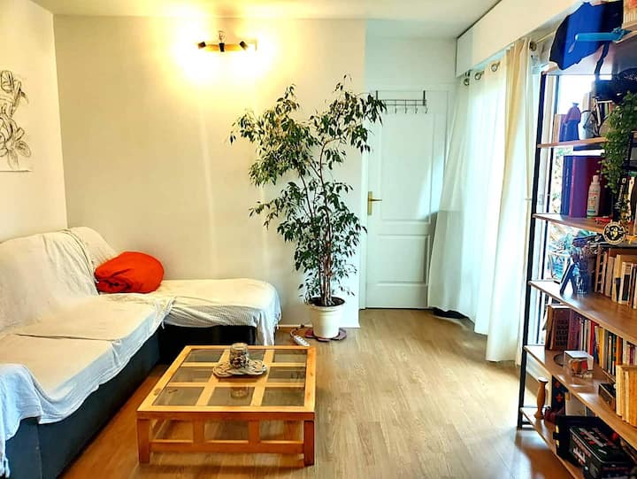 Appart Cozy Et Balcon Verdoyant - Bastille