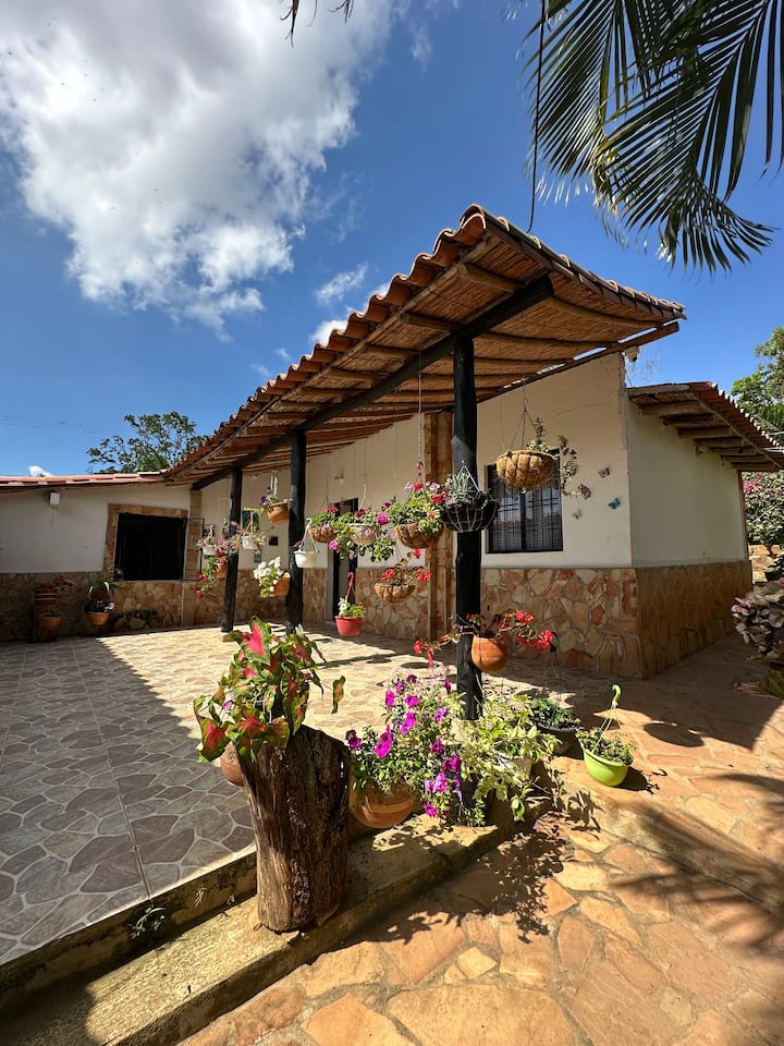 Cabaña Para Disfrutar En Familia - Aratoca