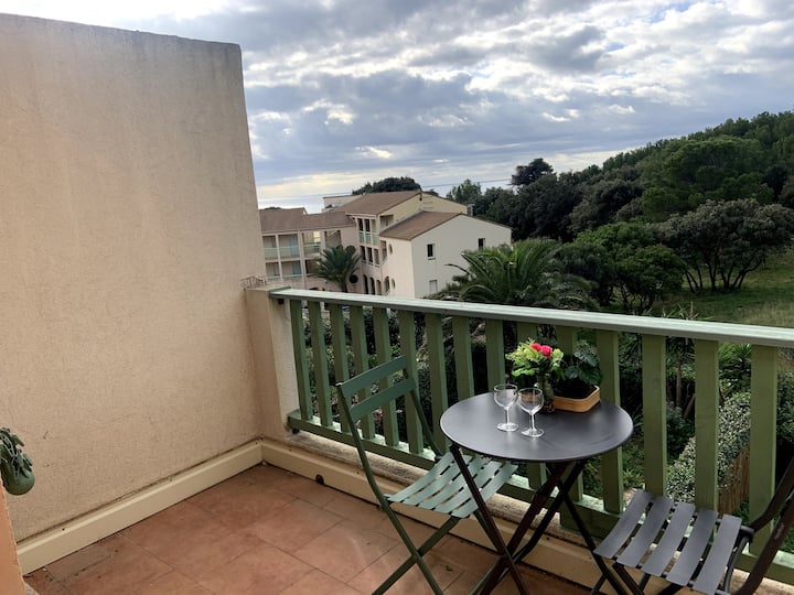 Appartement Vue Mer-centre Ville - Sausset-les-Pins