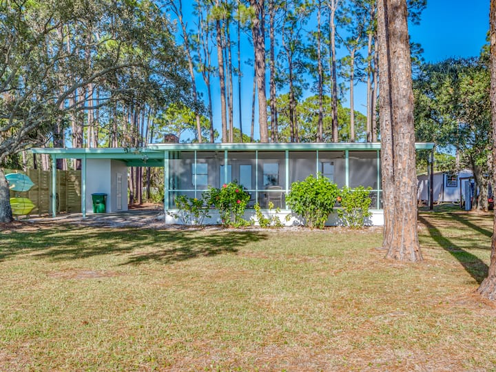 Shoreline Serenity- The Golden Goat On The Bay - Ochlockonee River State Park, Sopchoppy
