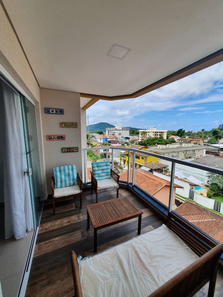 Ce - 4° Andar | 2 Vagas | Roupas De Cama | Piscina - Ubatuba