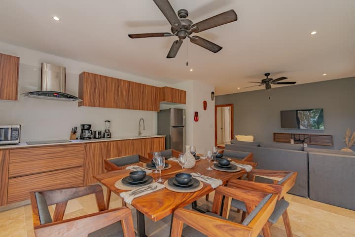 Park Zama Bliss, 2br W Plunge Pool, 4-5guest. - Tulum