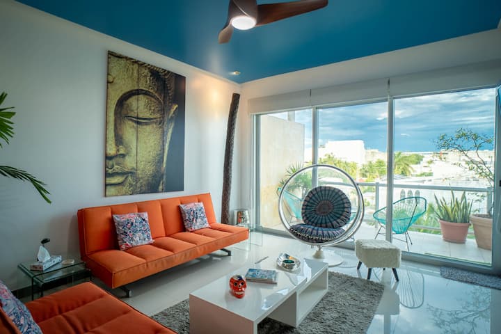 Stunning Ph With Private Pool On 12 St. - Playa del Carmen
