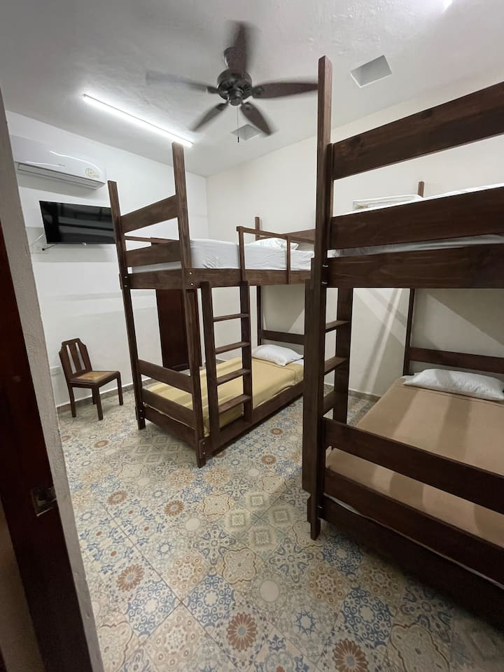 Habitación 4 Con Baño Privado - Mérida